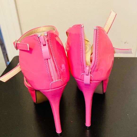 Maiernisi Jessi | Shoes | Lotus Boss Shine Nwt Hot Pink Stilettos 55 ...